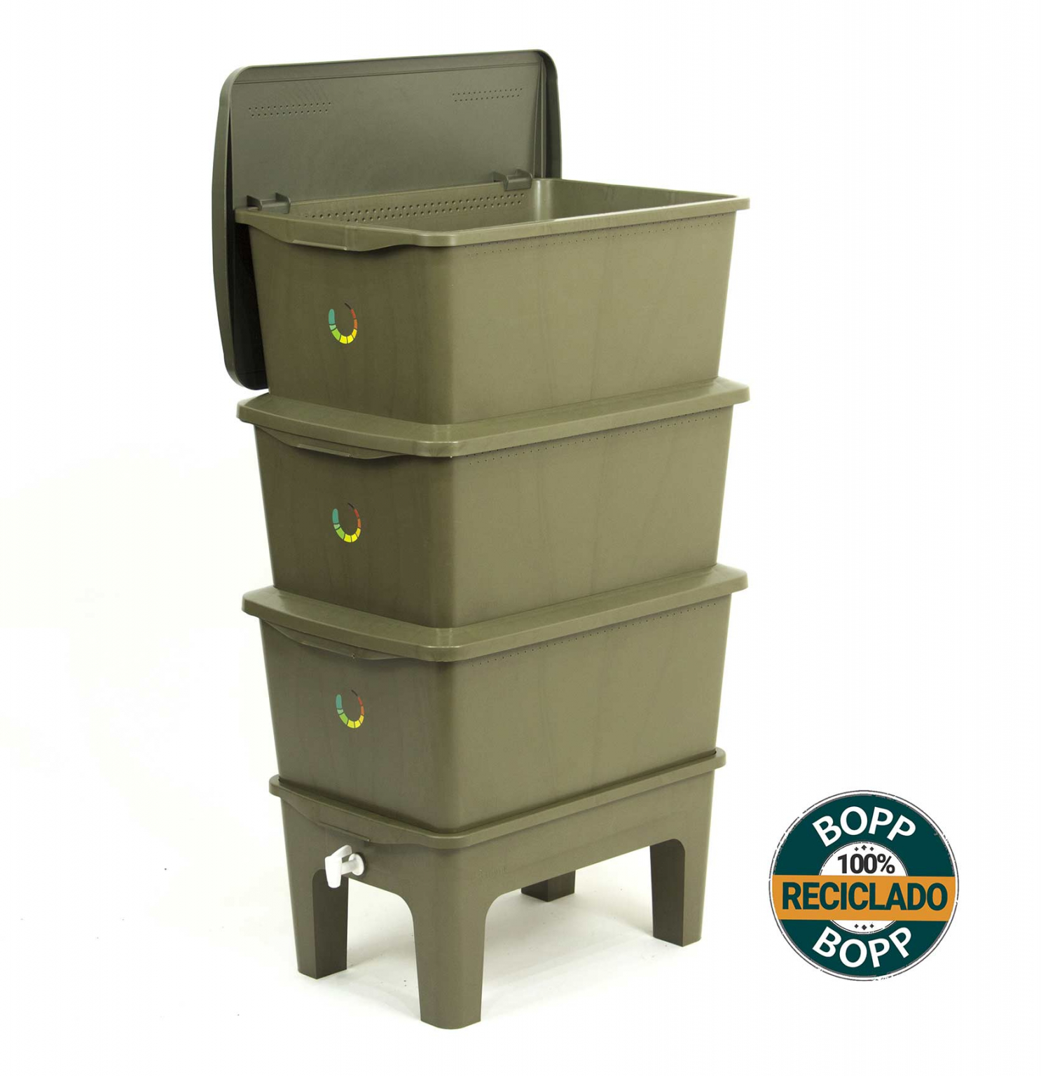 Composteira Humi: composteira residencial da Morada da Floresta