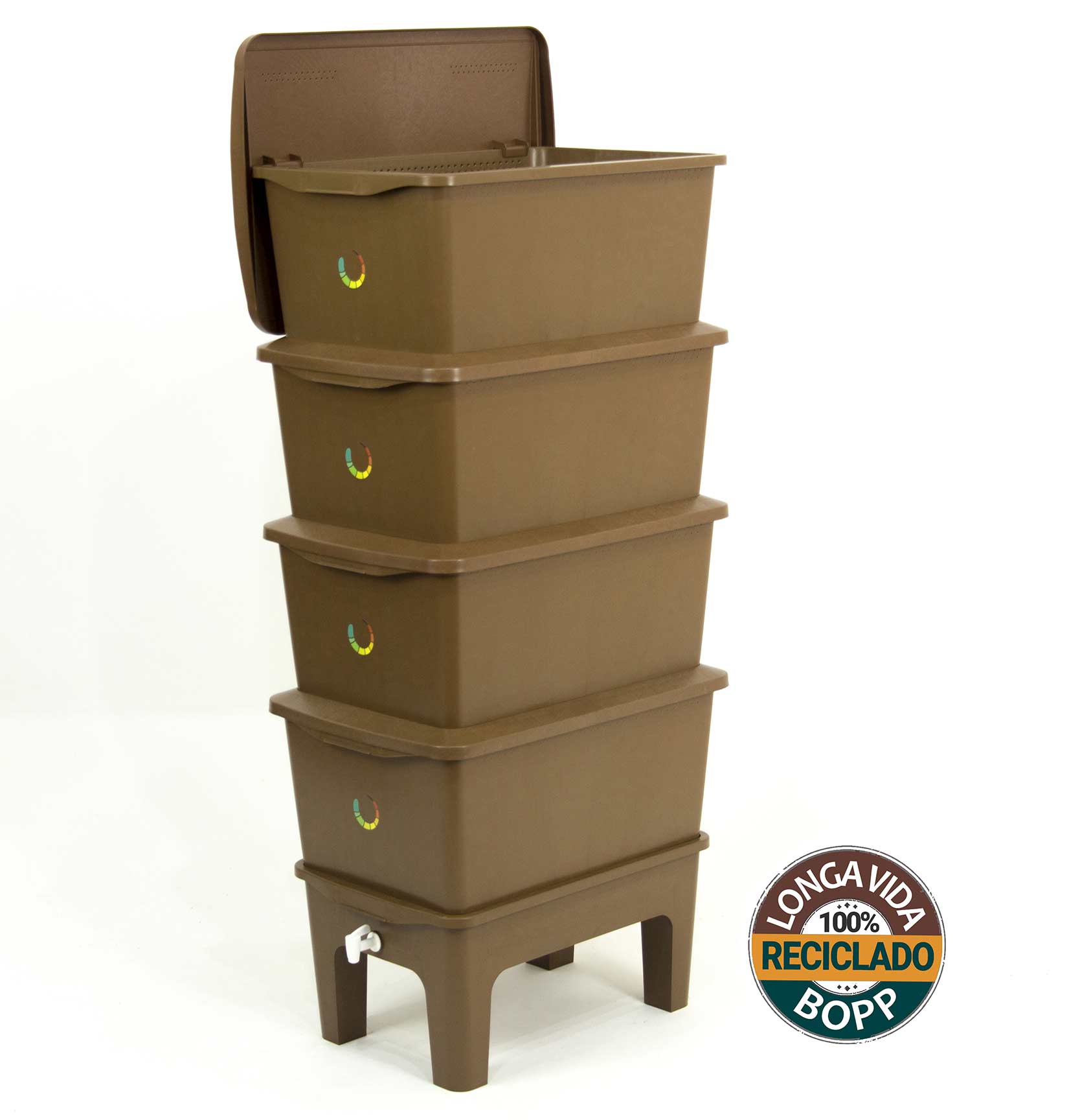 Composteira Humi: composteira residencial da Morada da Floresta